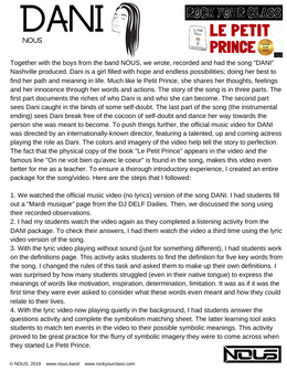 LE PETIT PRINCE Complete Lesson Plan Pack #rockyourclass – Educorock.com